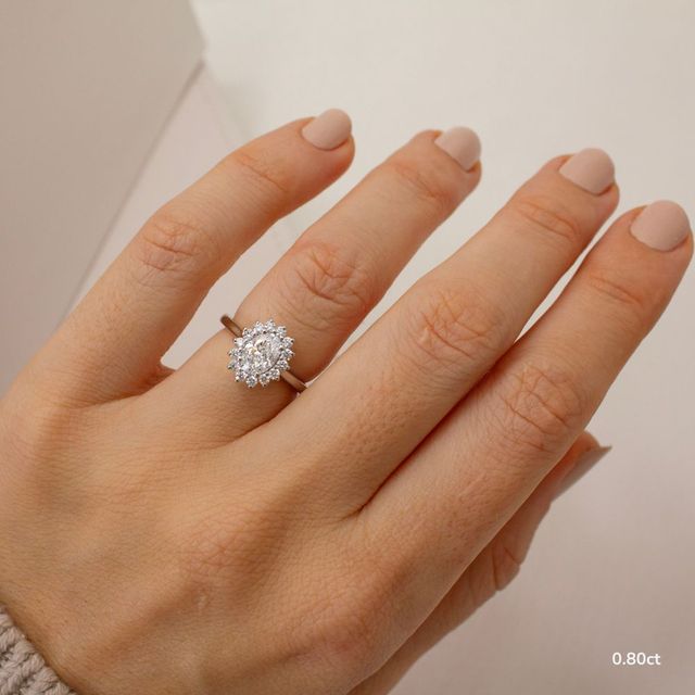 Cluster Engagement Rings - Flawless Fine Jewellery - London
