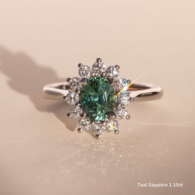 Cluster Engagement Rings - Flawless Fine Jewellery - London