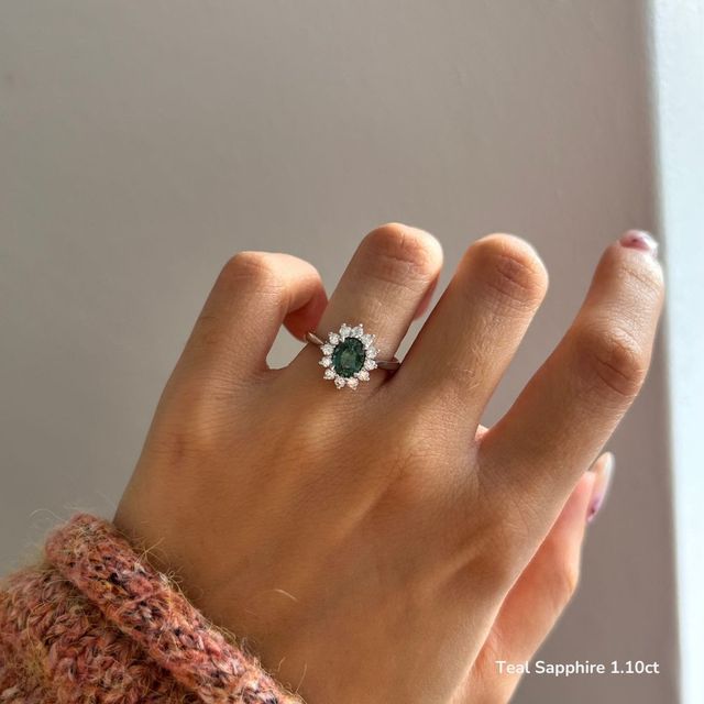 Cluster Engagement Rings - Flawless Fine Jewellery - London