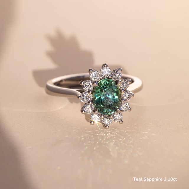 Cluster Engagement Rings - Flawless Fine Jewellery - London