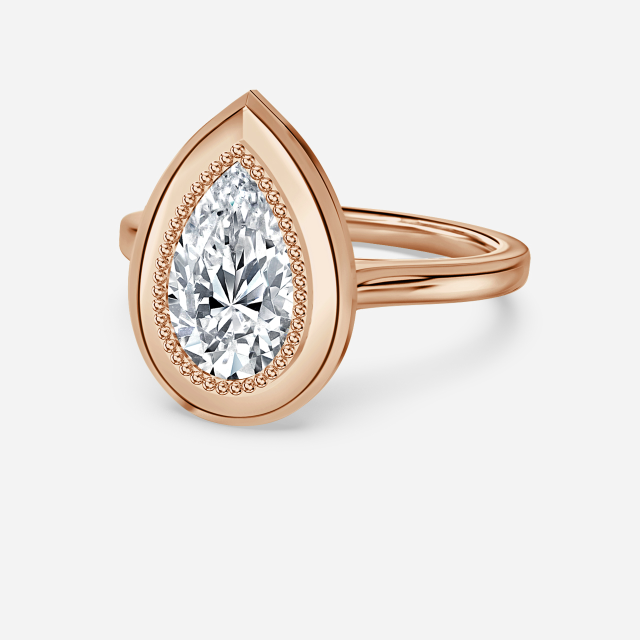 Vintage Pear Engagement Ring | London