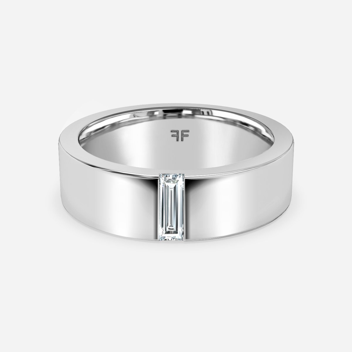 Henry 6mm Platinum Wedding Ring - Flawless Fine Jewellery