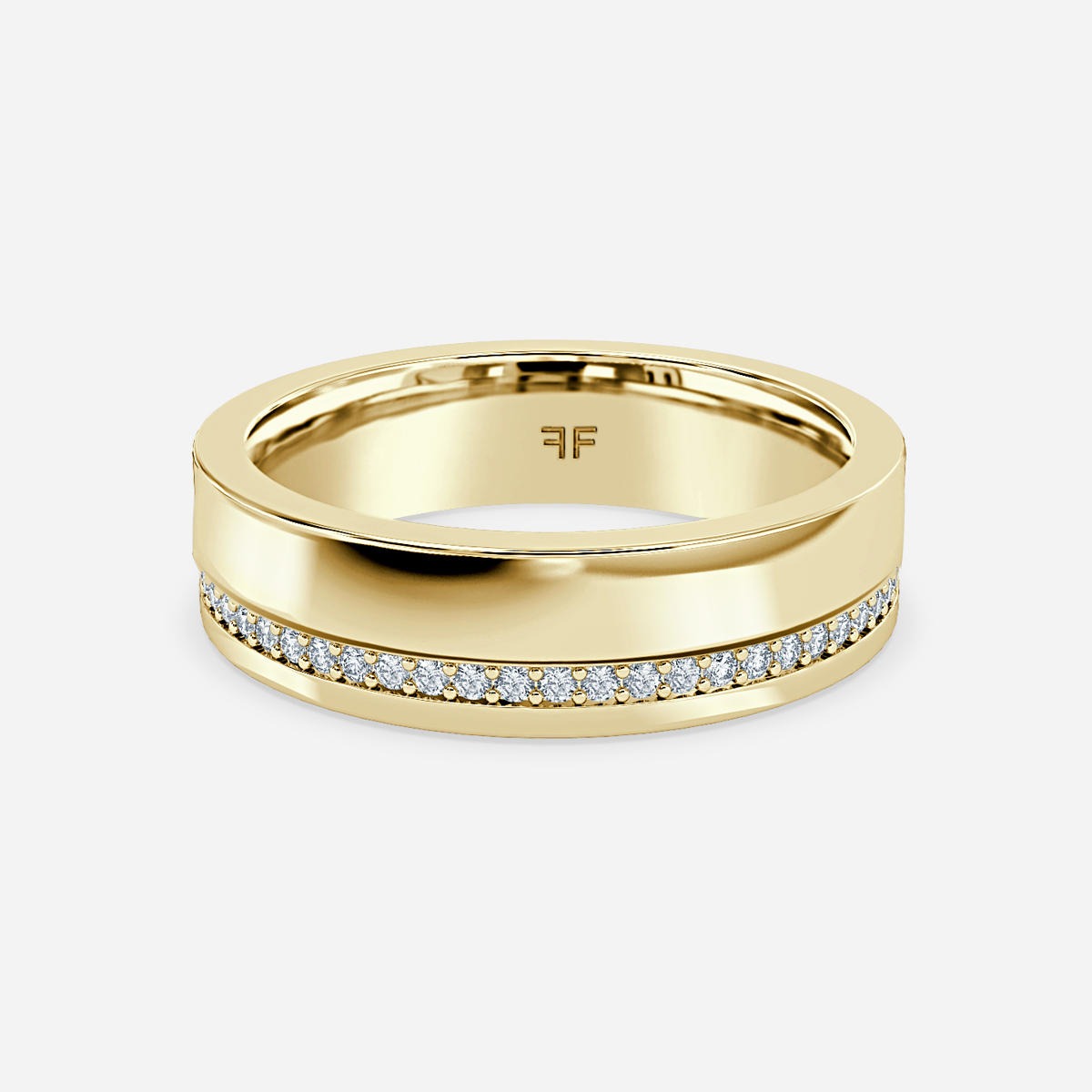 Adrian 5mm Yellow Gold Wedding Ring
