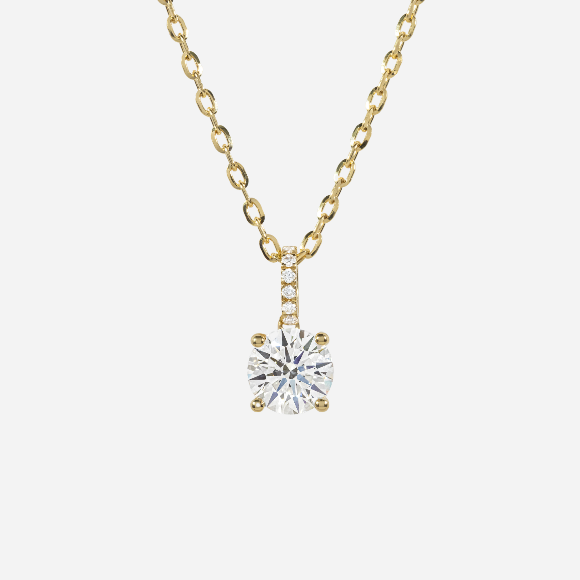 Lab Grown Diamond Pendants | Flawless Fine Jewellery | London | UK